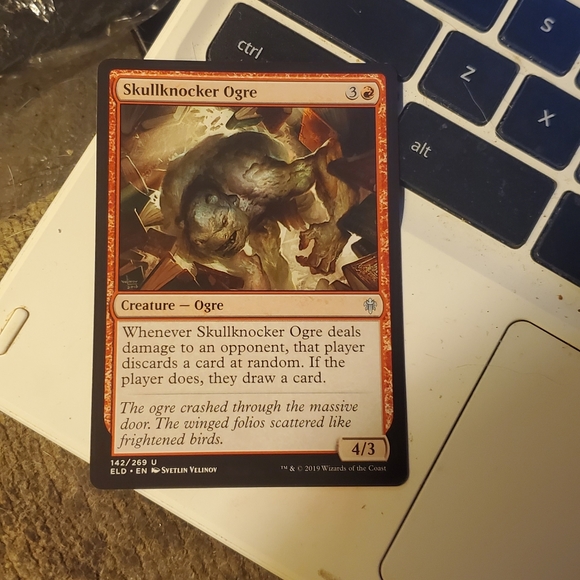 Other | Skullknocker Ogre Magic Card | Poshmark